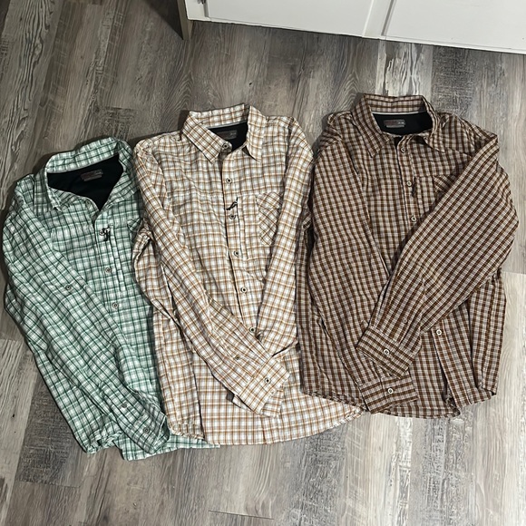 Wrangler | Shirts | Bundle Of Mens Wrangler Dress Shirts | Poshmark